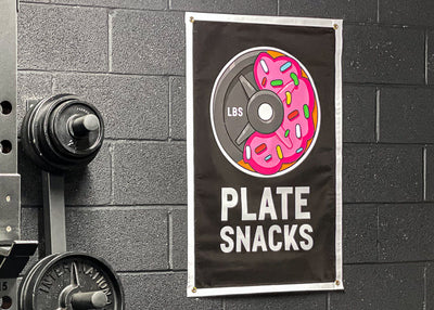 Plate Snacks | Weight Plate Decals