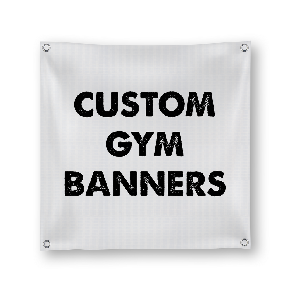 Custom Vinyl Banner | Gym, Garage & Business