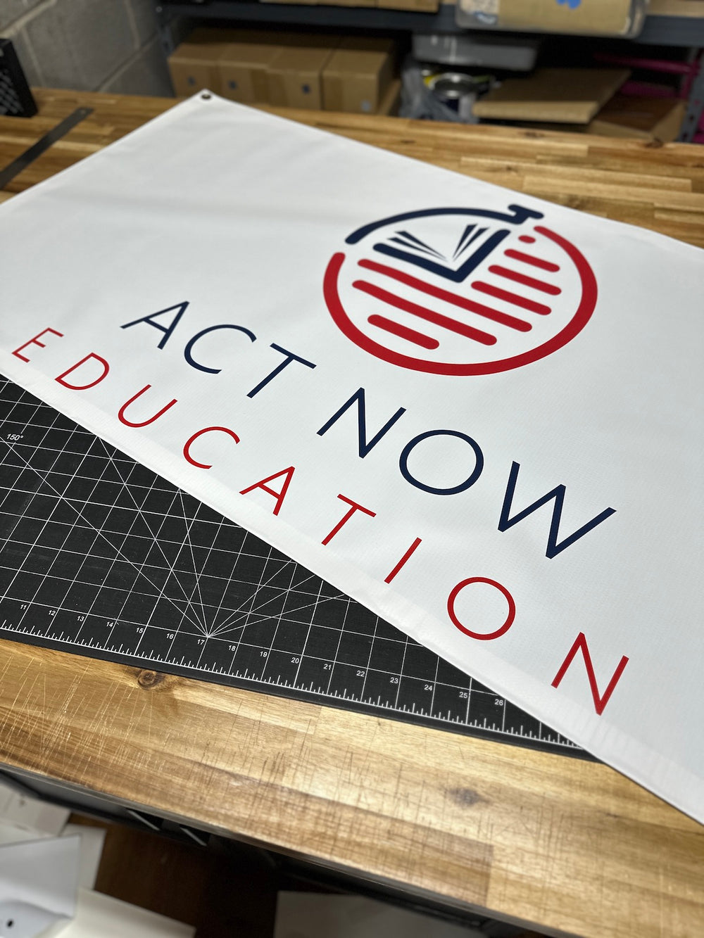 Custom Vinyl Banner | Gym, Garage & Business