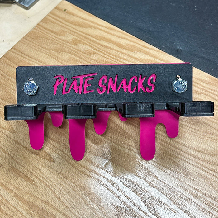 Plate Snacks | Weight Plate Decals