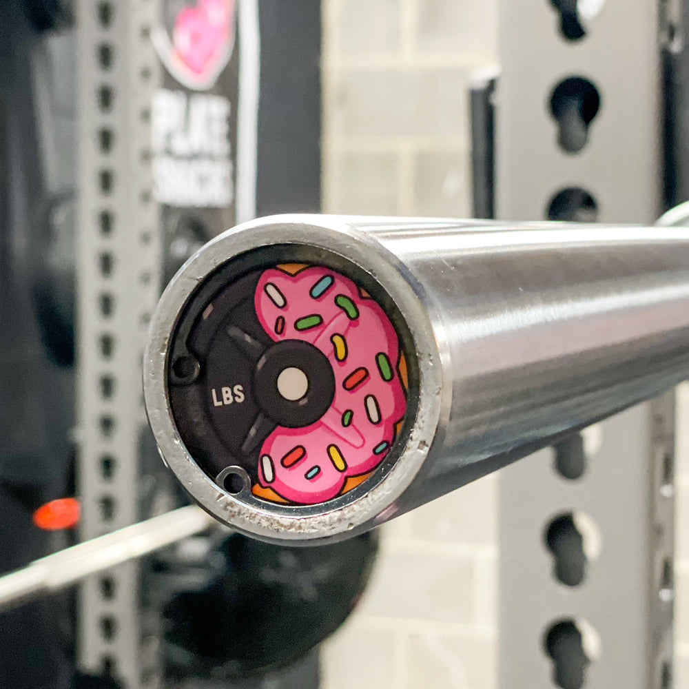 Barbell End Cap Stickers